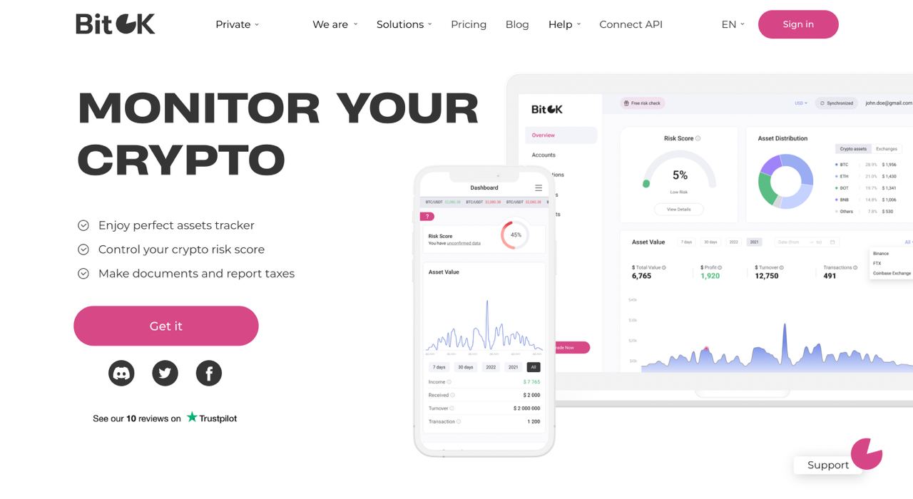 Personal Account - BitOK